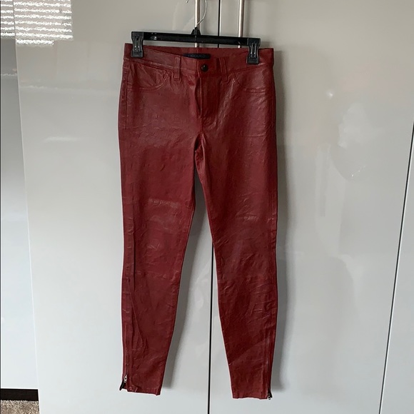 J Brand | Pants & Jumpsuits | J Brand Leather Pants | Poshmark